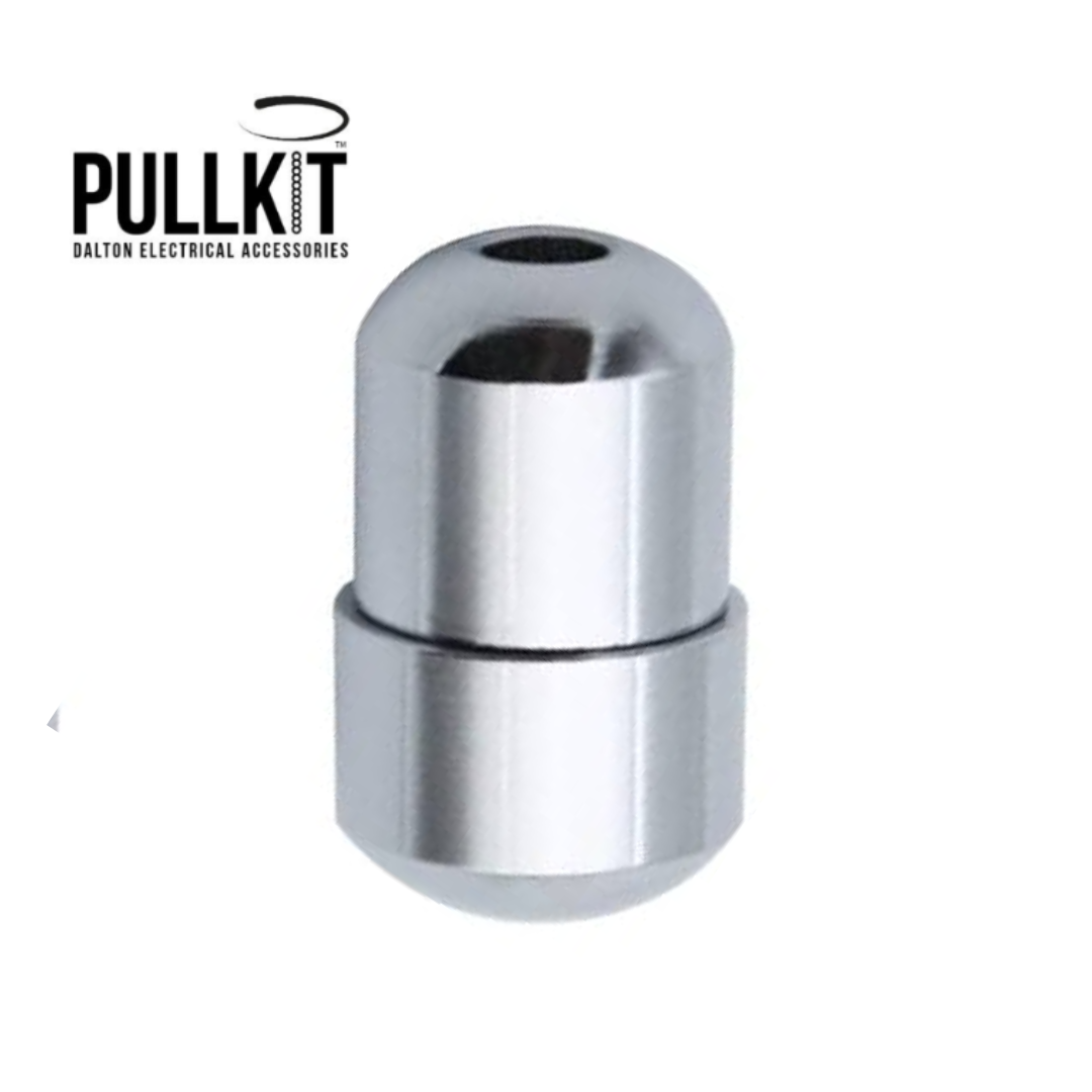 Satin Chrome Cord Connector – C12 – Eleclight