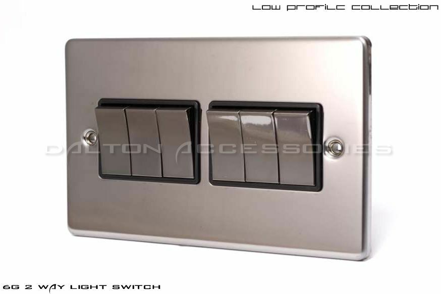 6G 2W Light Switch – C310BNB – Eleclight