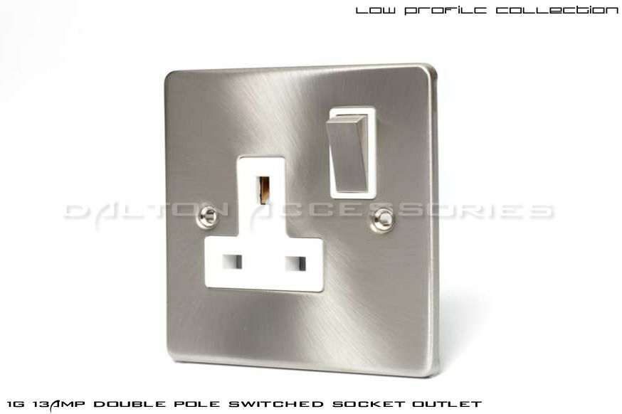 1G Switched Socket Outlet – C409BCW – Eleclight