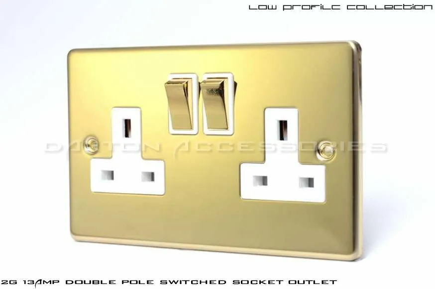 2G Switched Socket Outlet – C410PBW – Eleclight