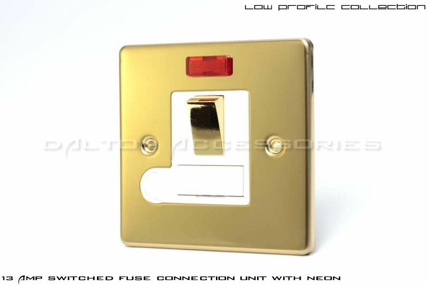 13Amp Switched Fuse Connection Unit – C419PBW – Eleclight