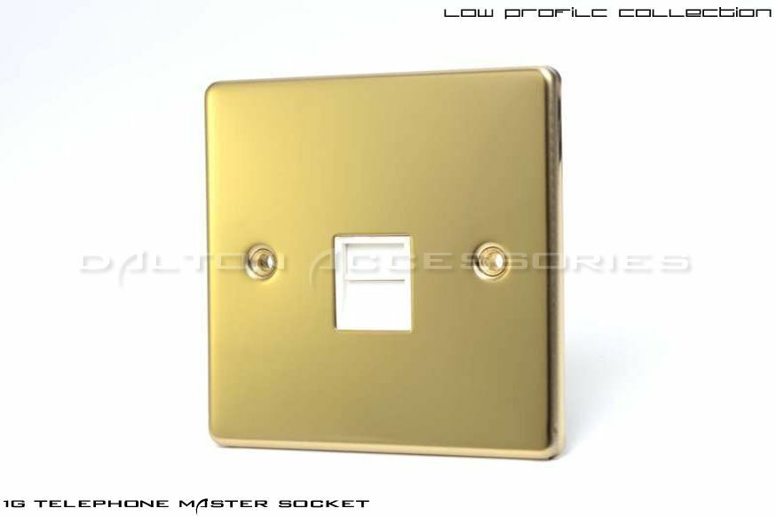 1G Telephone Master Socket – C439PBW – Eleclight